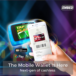 Coin-op amusements news | Embed to launch Wallet at SEA | InterGame