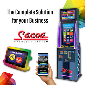 Coin-op amusements news | Three into one will go for Sacoa | InterGame