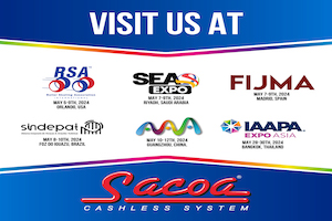 Coin-op amusements news | Sacoa announces attendance at six shows in ...